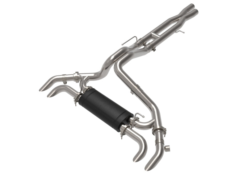 aFe 21-22 Jeep Wrangler JL Vulcan Series Stainless Steel Cat-Back Exha ...
