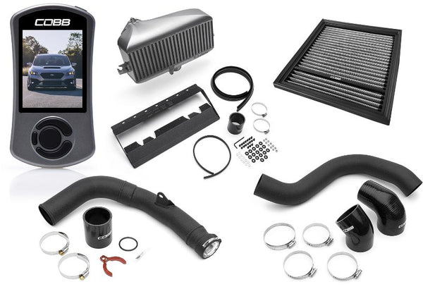 COBB Stage 2 Power Package w/ Silver Intercooler 2022-2025 WRX MT / 20 ...
