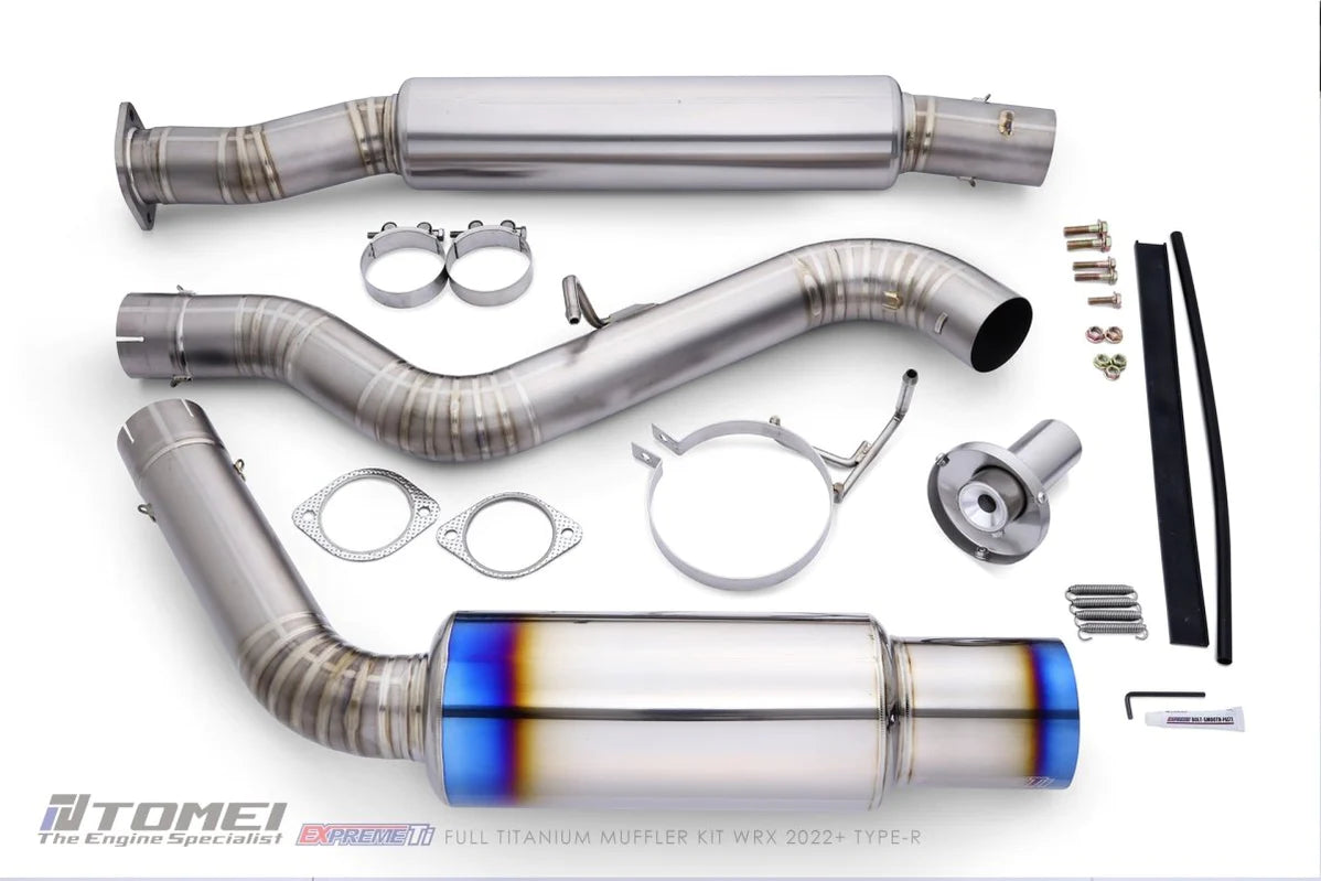 Tomei Expreme Ti Titanium Type-R Single Exit Catback Exhaust 2022-2023 ...