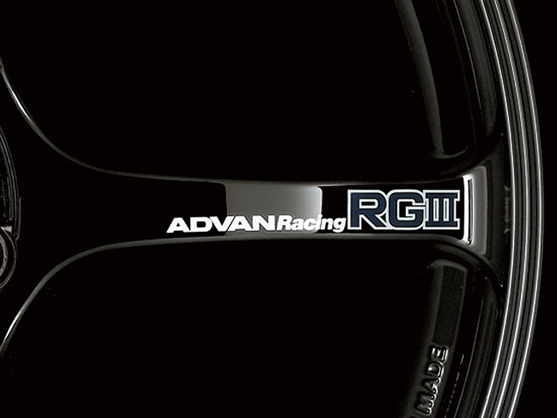 Advan RGIII Spoke Sticker (White) - 2 Pack — Envision Tuning
